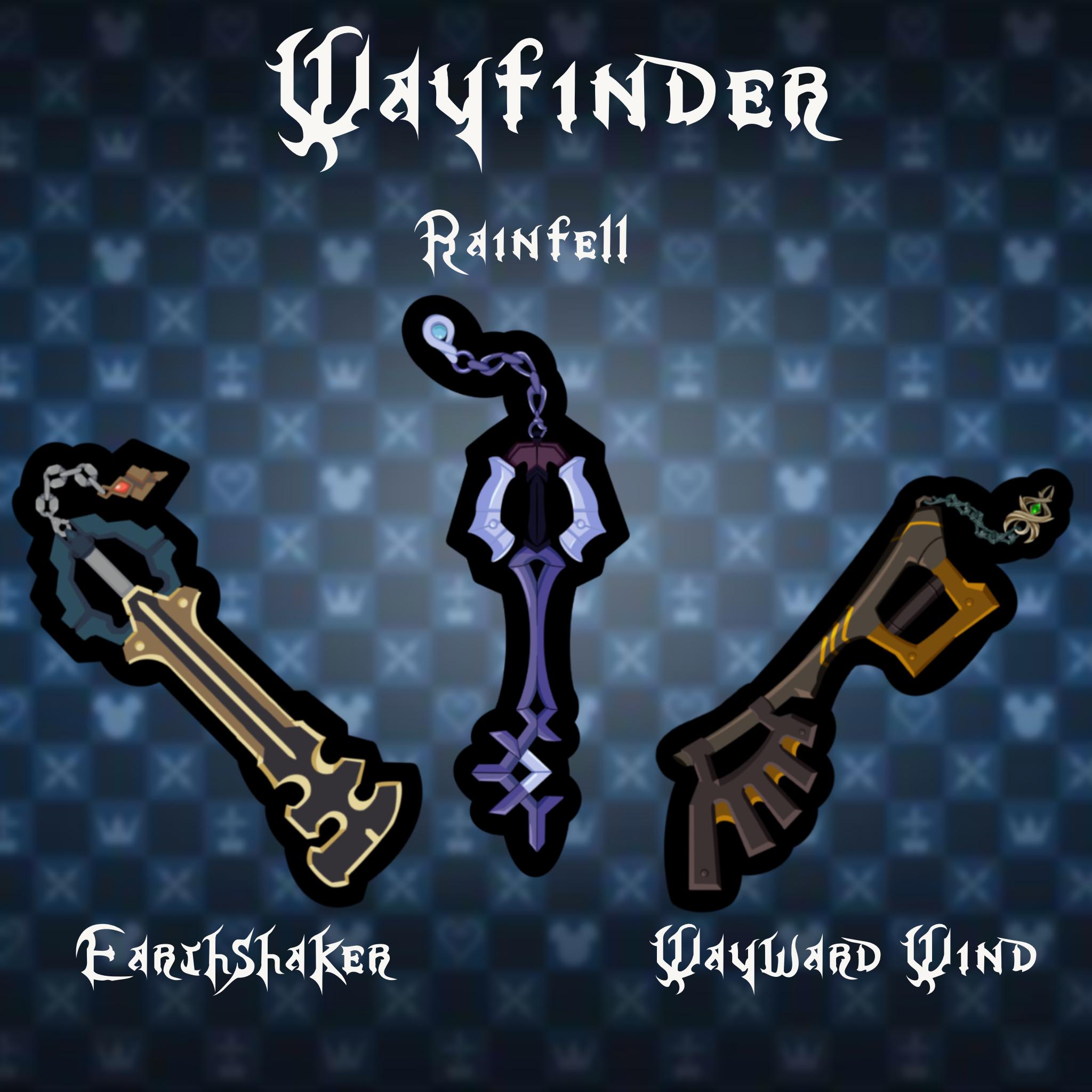 Keyblade Collection Vol.1 - Kingdom Hearts Stickers - Etsy