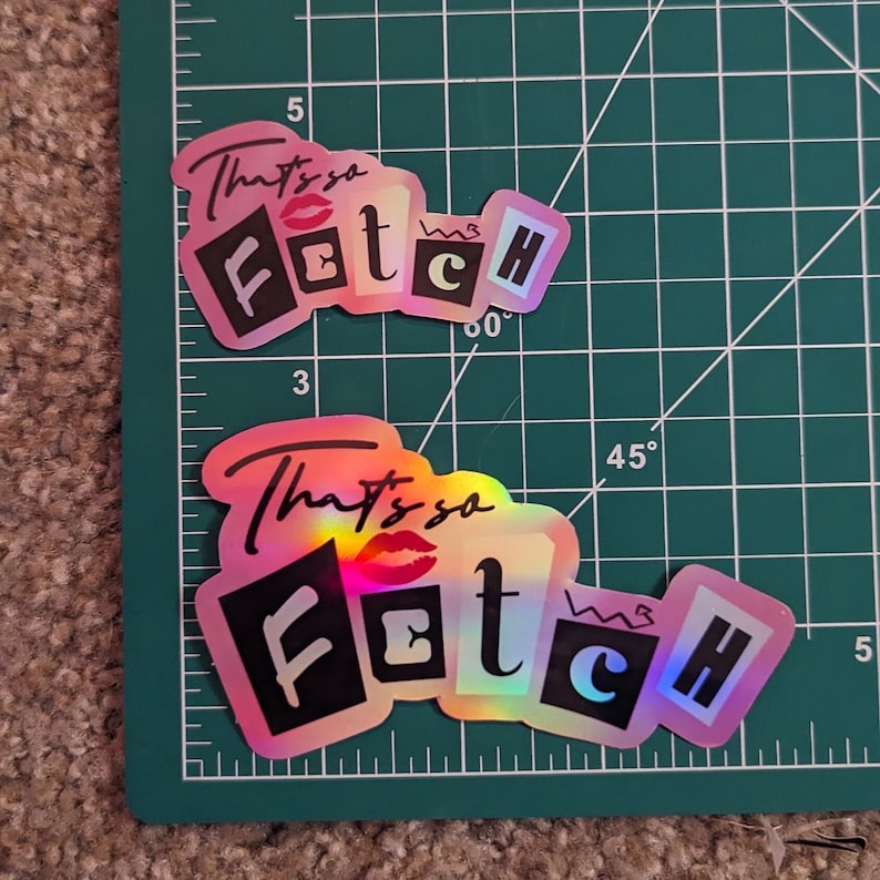 Mean Girls- so Fetch + Burn Book Stickers - Etsy
