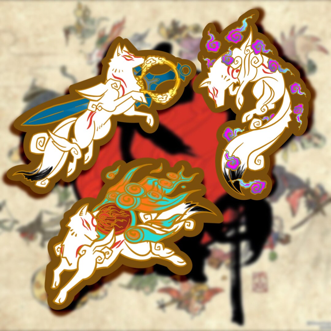 Amaterasu: Divine Instruments - Okami Sticker - Etsy
