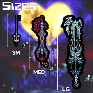 Keyblade Collection Vol.2 - Kingdom Hearts Stickers - Etsy