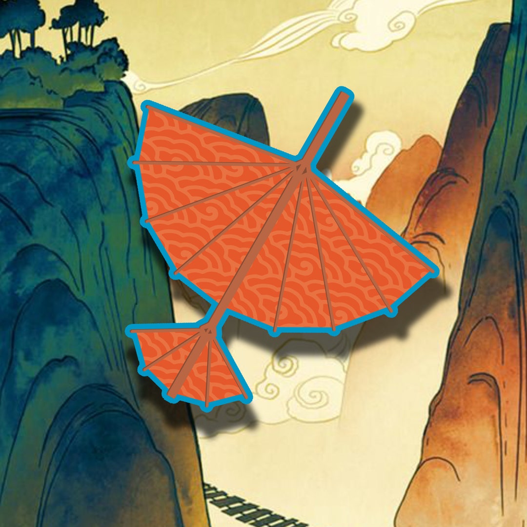 ATLA - Airbender Glider - Sticker - Etsy