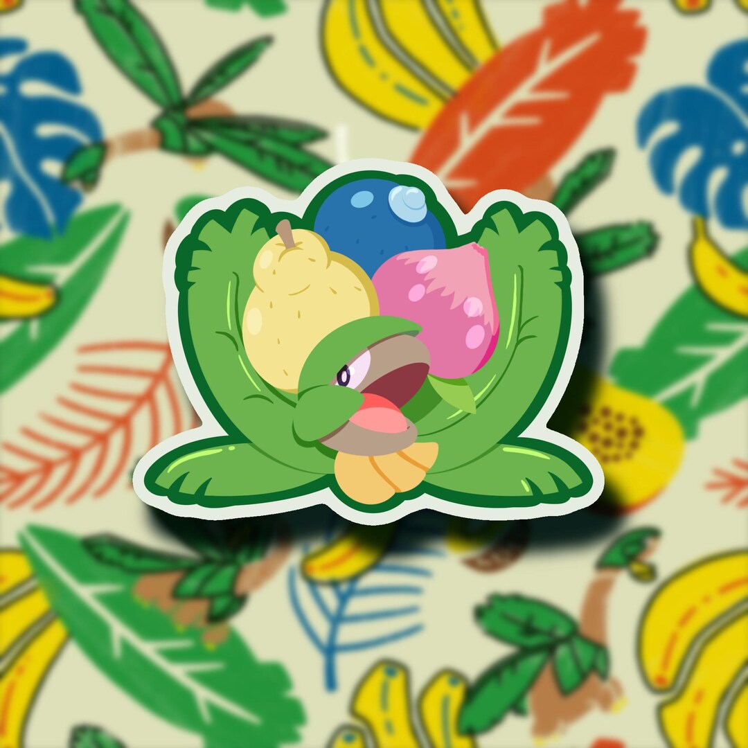 Tropius - Pokemon Sticker - Etsy