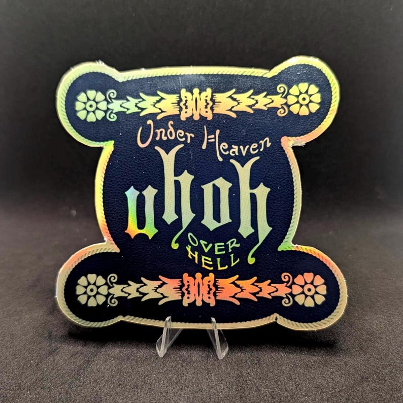 Uh Oh (under Heaven, Over Hell)- Florence + the Machine Sticker - Etsy
