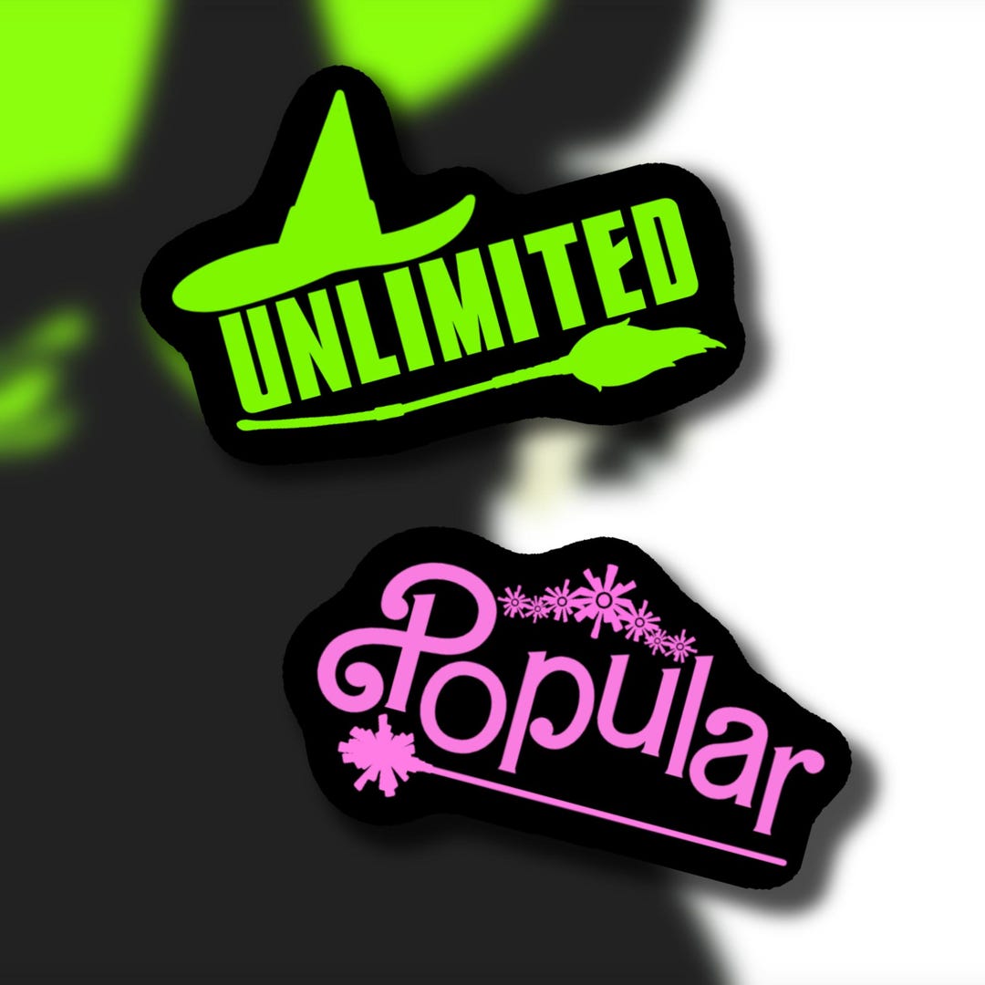 Unlimited/popular - Wicked Stickers - Etsy