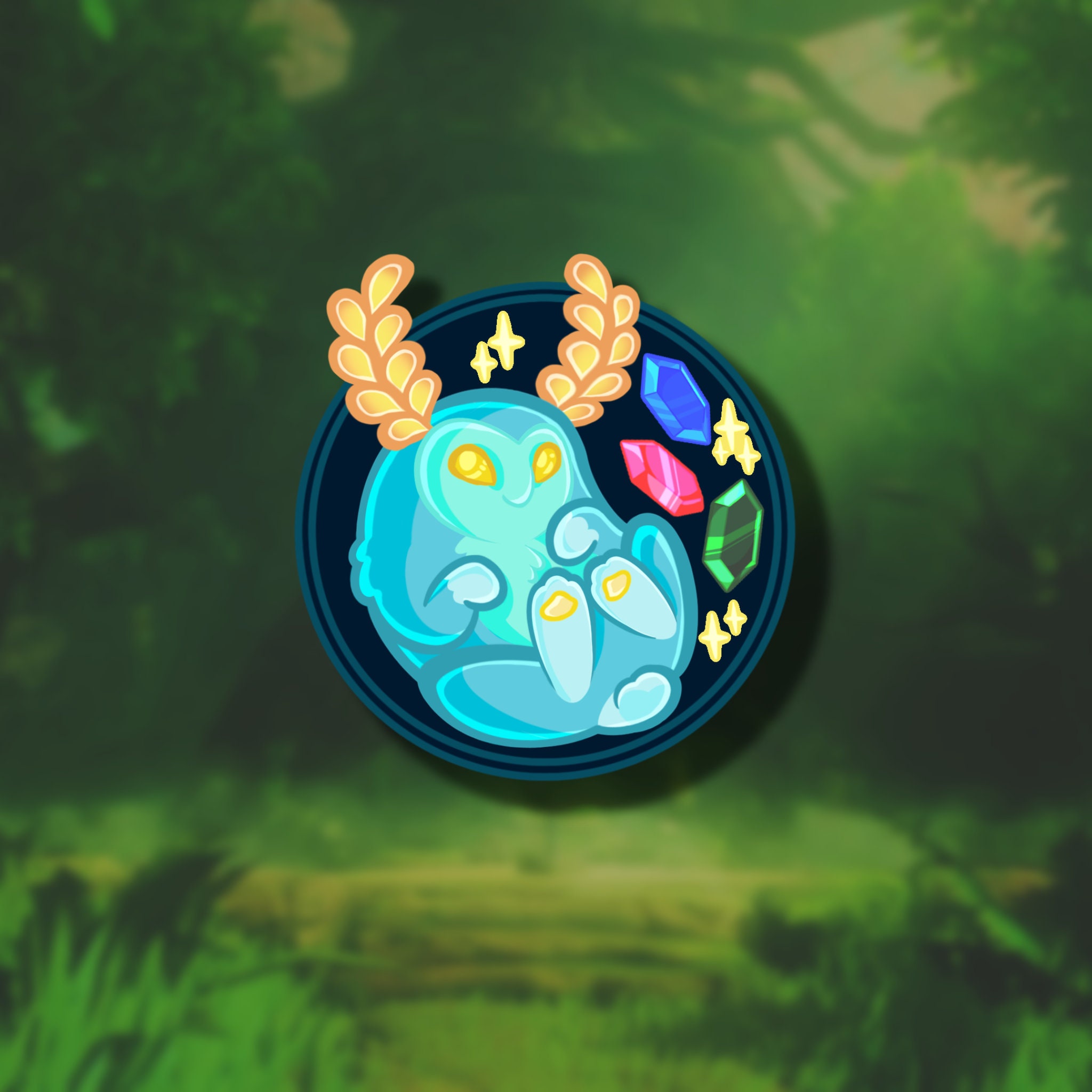 The Legend of Zelda - Blupee Sticker - Etsy