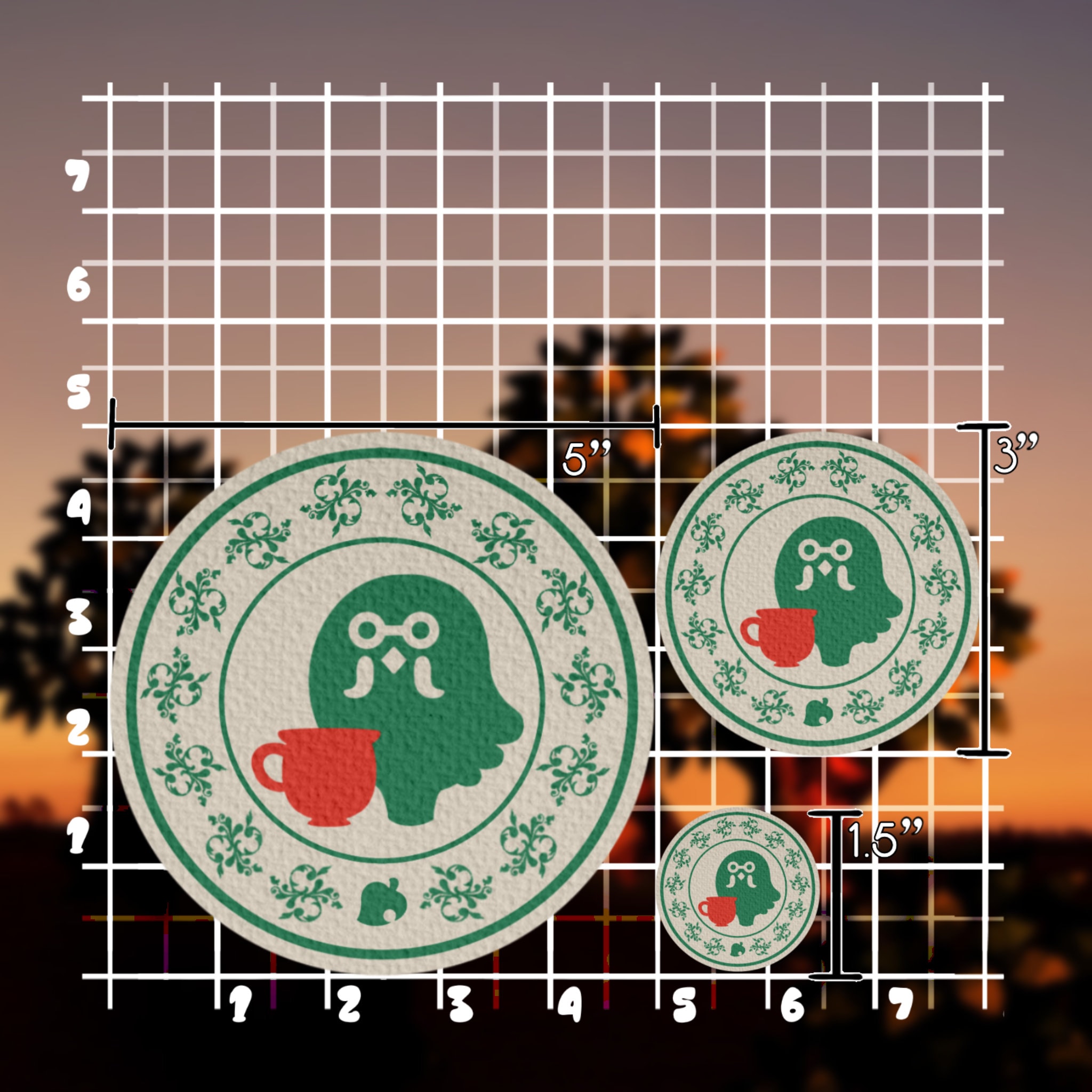 Animal Crossing - the Roost Logo Sticker - Etsy