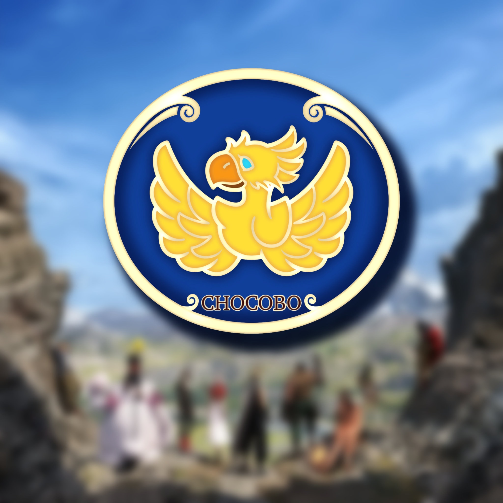 Final Fantasy 7 Rebirth Chocobo Stop Sticker - Etsy