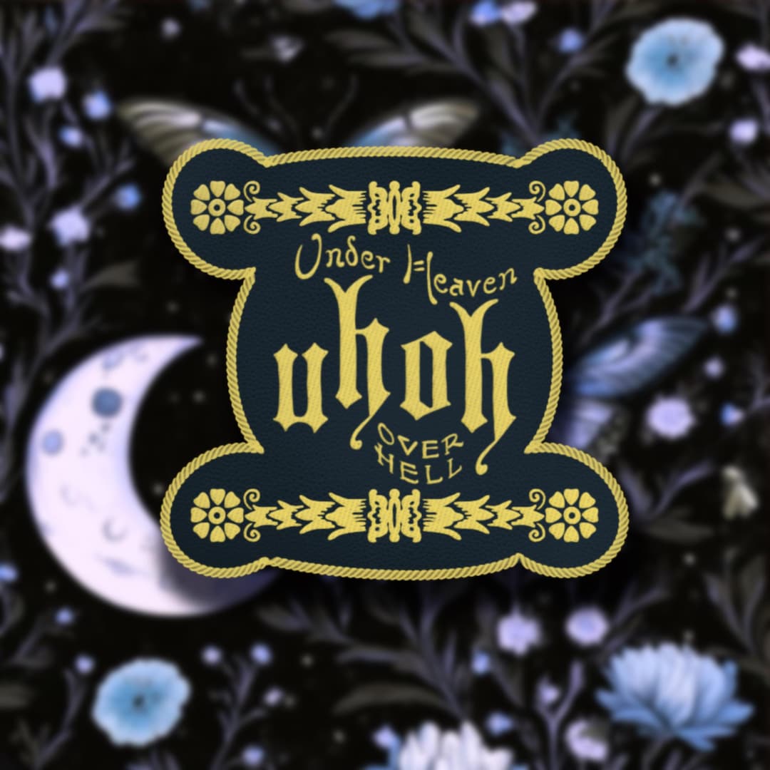 Uh Oh (under Heaven, Over Hell)- Florence + the Machine Sticker - Etsy