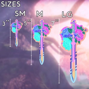 The Legend of Zelda - Pastel Master Sword Sticker - Etsy
