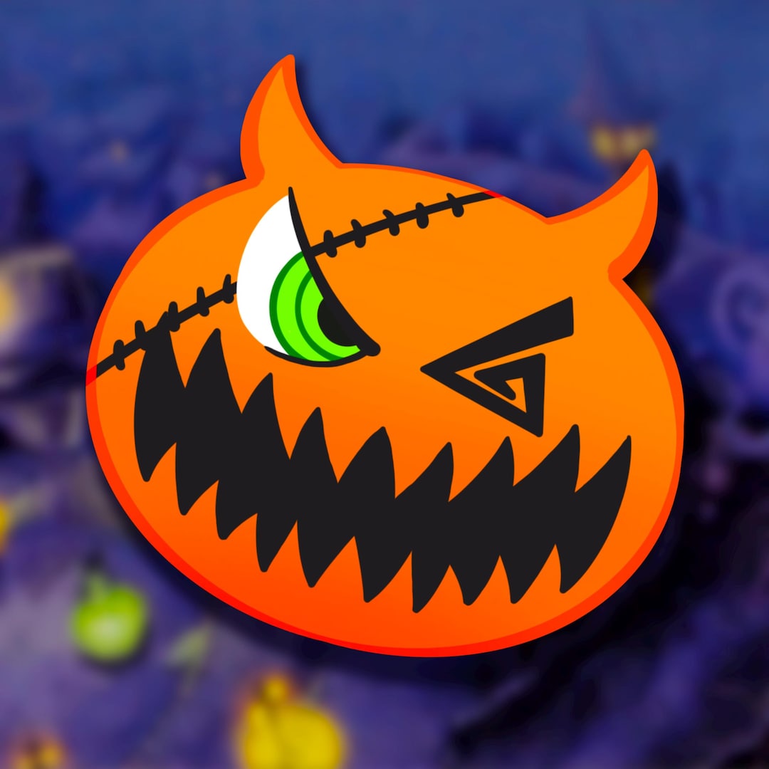 Halloweentown Mask - Kingdom Hearts Stickers - Etsy