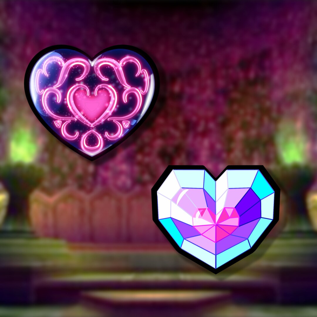 The Legend of Zelda - Heart Container Sticker - Etsy