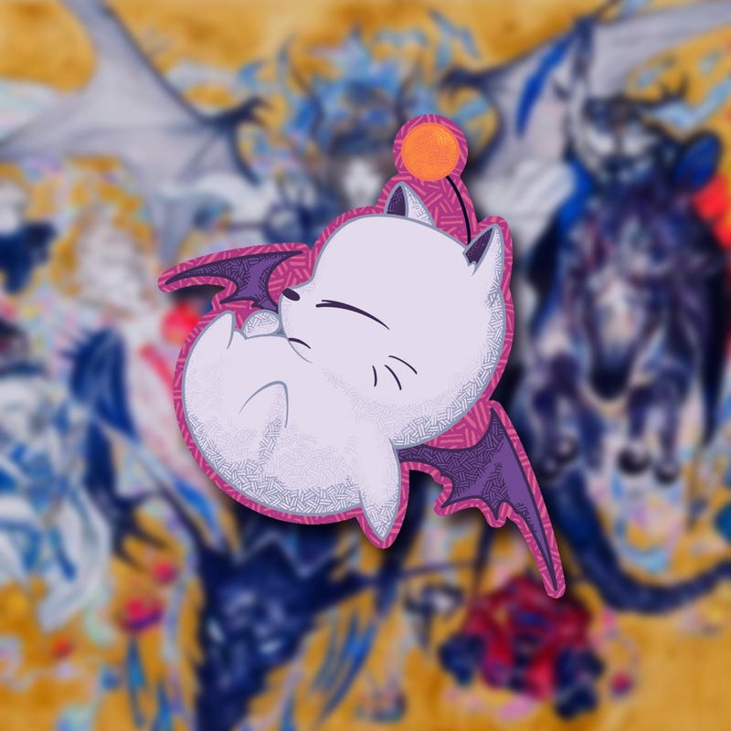 Final Fantasy Moogle - Etsy