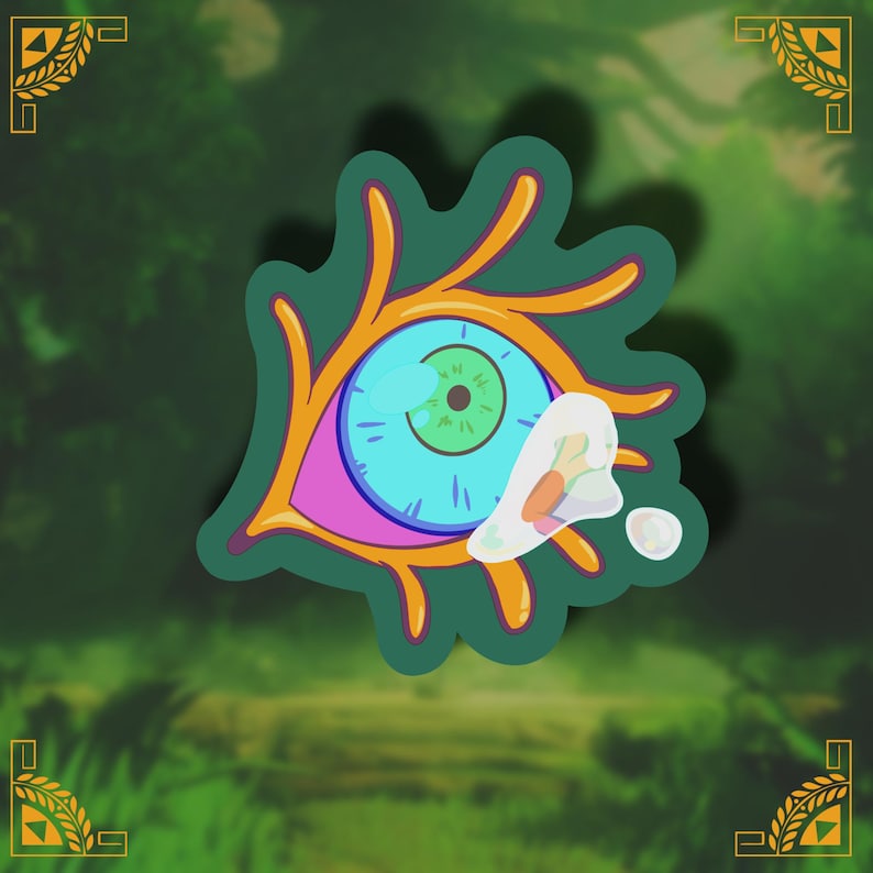 The Legend of Zelda - Dragon Tear Sticker - Etsy