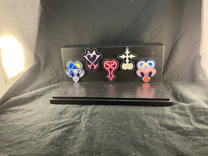 Kingdom Hearts Enemy Emblems - Glow in the Dark - Etsy