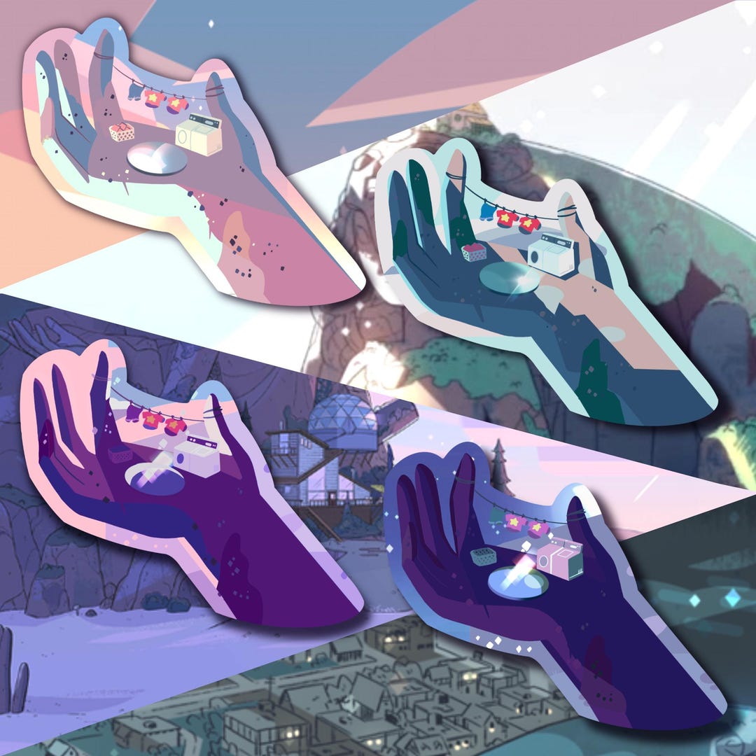 The Temple Hand - Steven Universe Stickers - Etsy