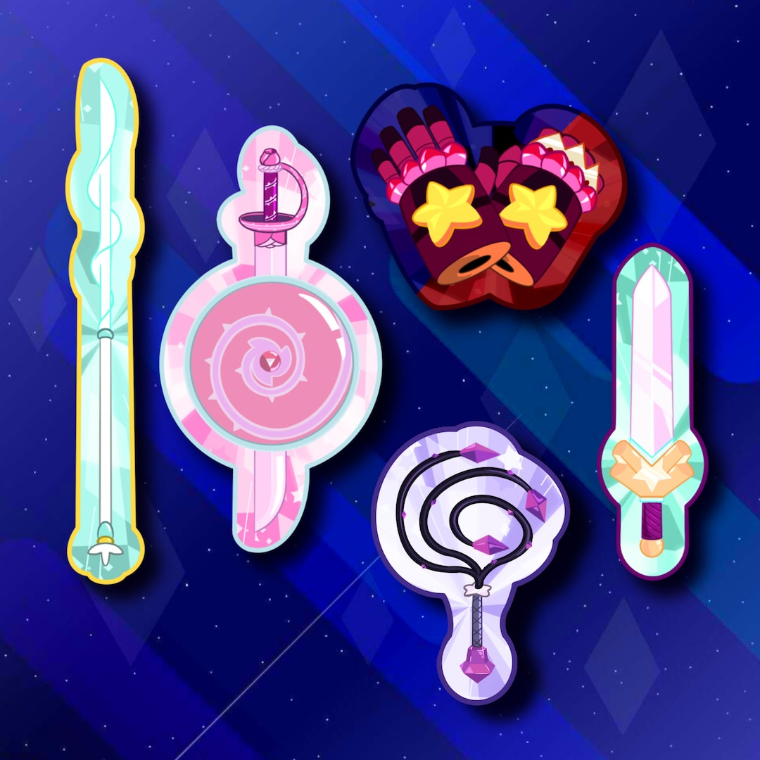 Crystal Gem Weapons Vol.1 - Steven Universe Sticker - Etsy