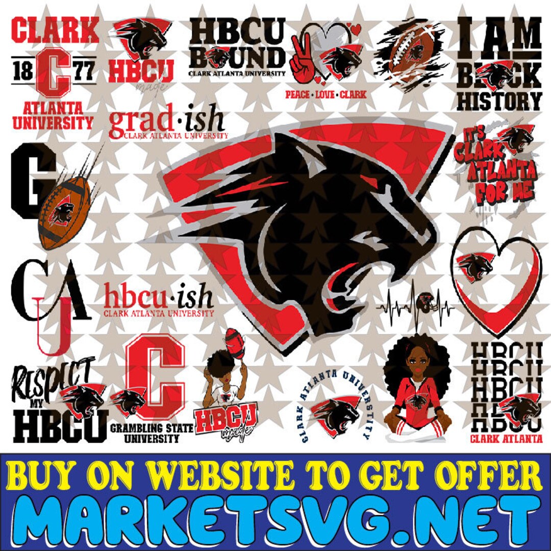 Clark Atlanta University Svg HBCU Svg Collections HBCU Svg - Etsy