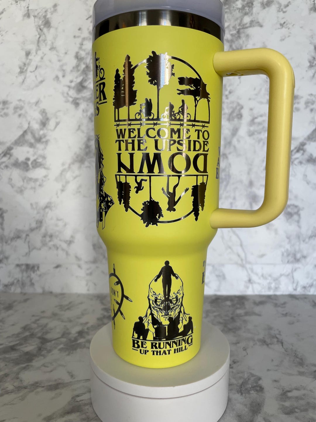 Stranger Things Laser Engraved 40oz Tumbler - Etsy