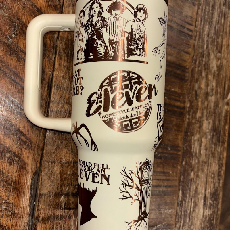 Strangers Things Cup Svg - Etsy