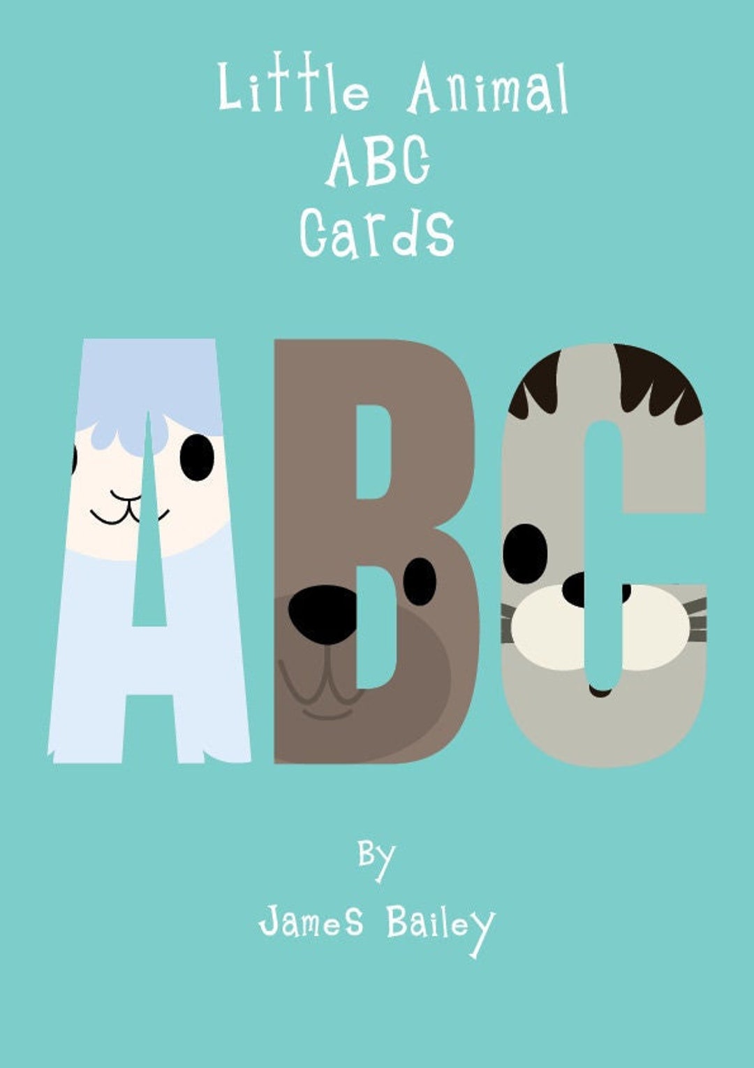 Baby's Little Animal Alphabet Colouring Book - Digital Download ...