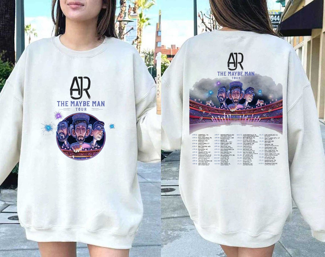 AJR The Maybe Man Tour 2024 Tour Shirt, AJR Band Fan Shirt sold by ...