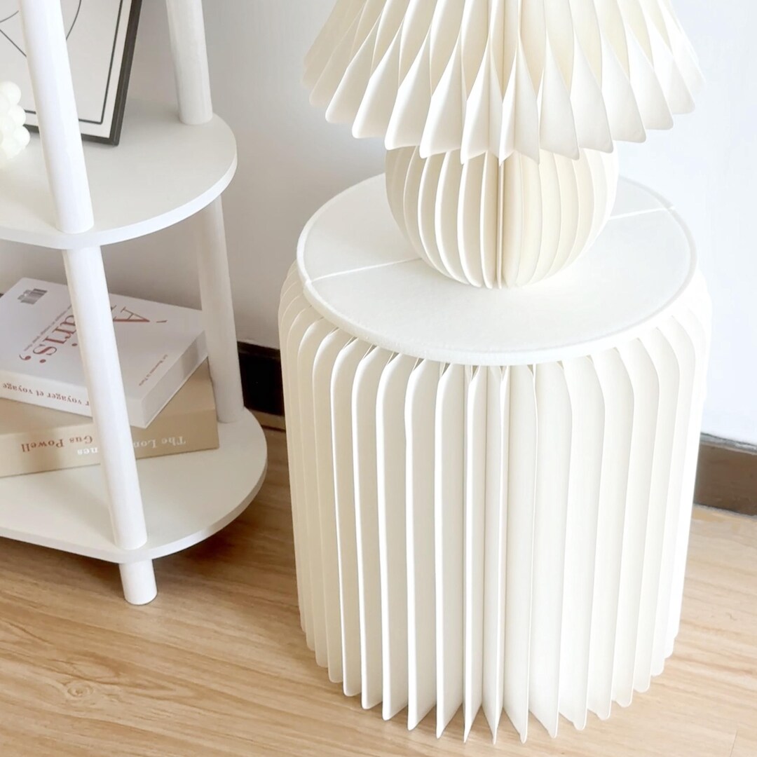 Modern Paper Stool, Portable Folding Stool, Dressing Chair Stand ...