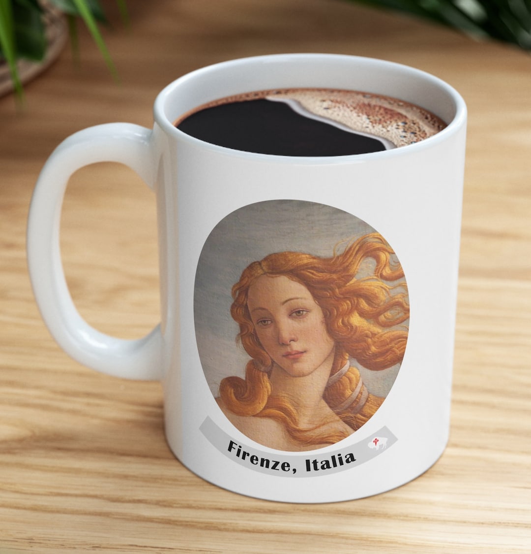 Birth of Venus Mug, Charity Gifts, Valentine's Day Gifts, Florence ...