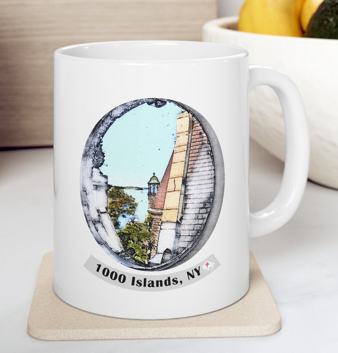 1000 Islands, NY Scenic Mug – Ceramic Coffee Cup for Nature & Travel ...