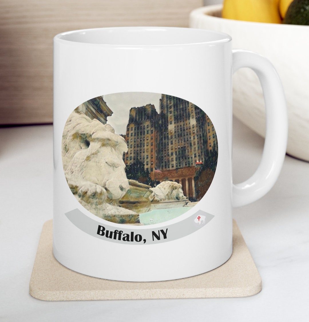 Buffalo New York Mug, Buffalo Gifts, Office Gifts, Charity Gifts, 716 ...