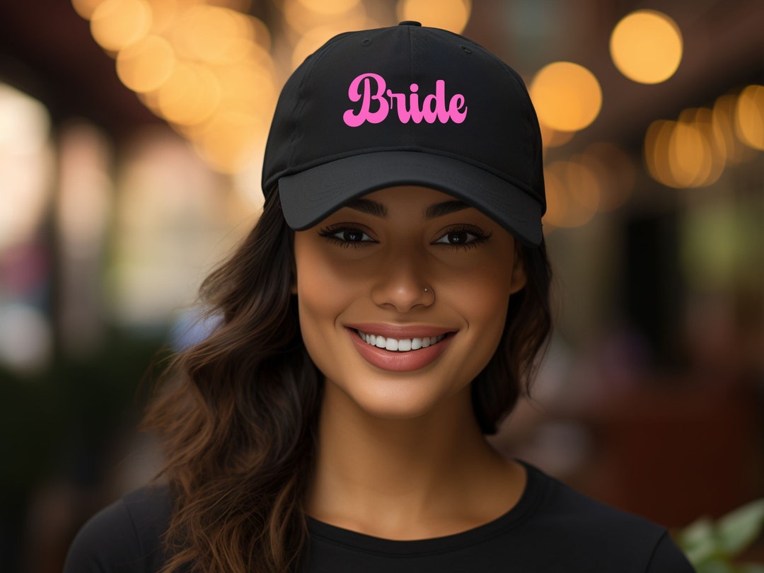 Bride Embroidered Bachelorette Party Baseball Cap Just Married Wedding ...