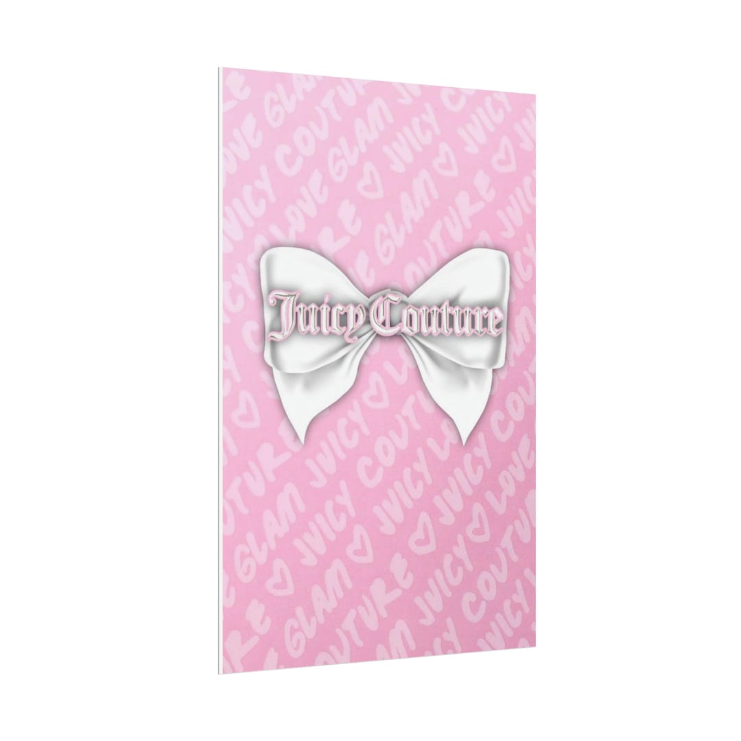 Pink Juicy Couture Rolled Posters - Etsy