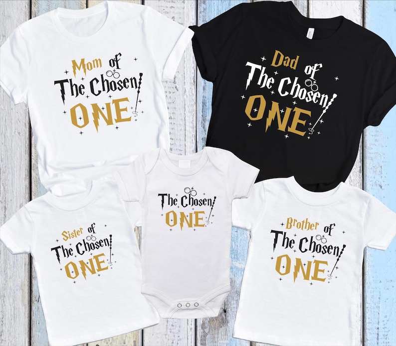 The Chosen One Birthday Family Shirts: Matching Party Tees - Etsy