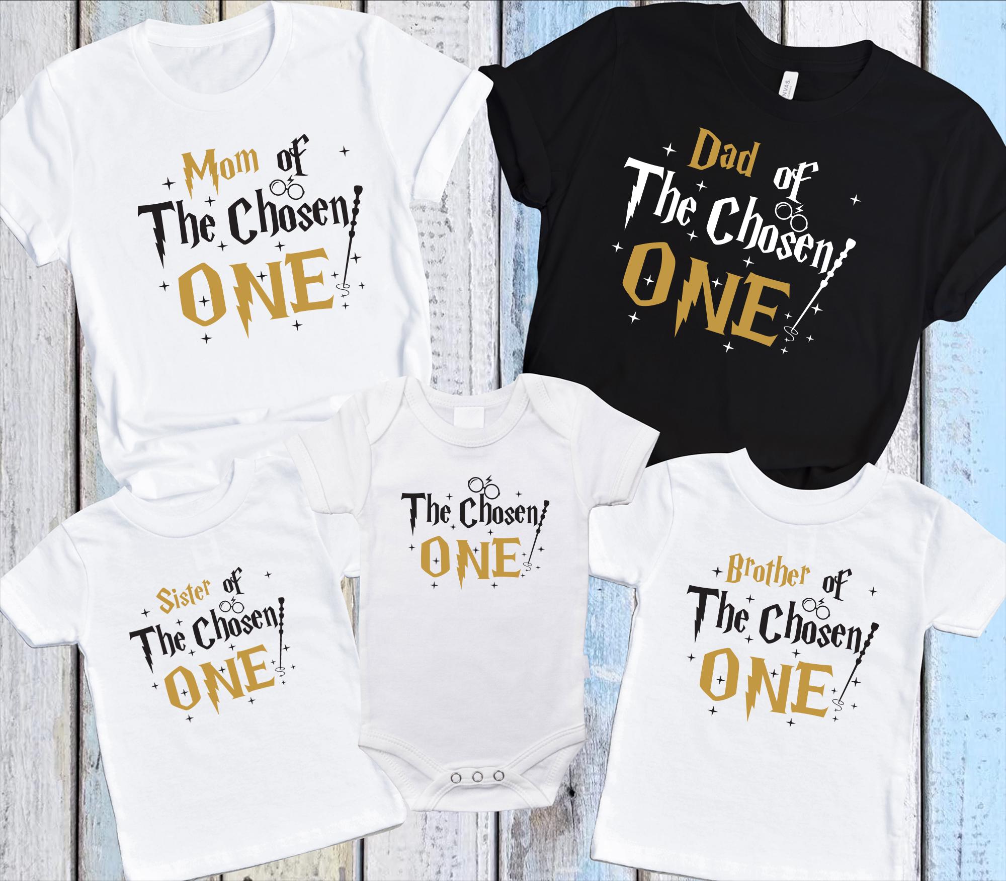 The Chosen One Birthday Family Shirts: Matching Party Tees - Etsy
