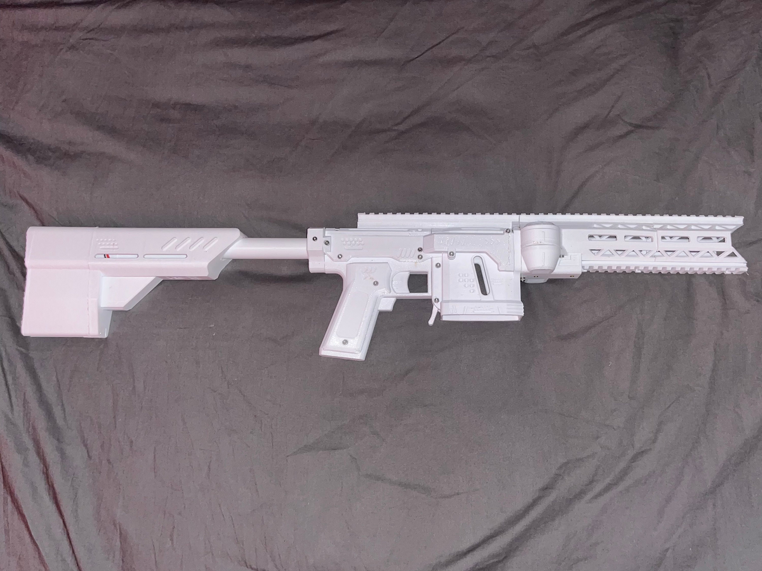 Nerf Gryphon Extended Version(with 50 Darts, One Mag and a Larger ...