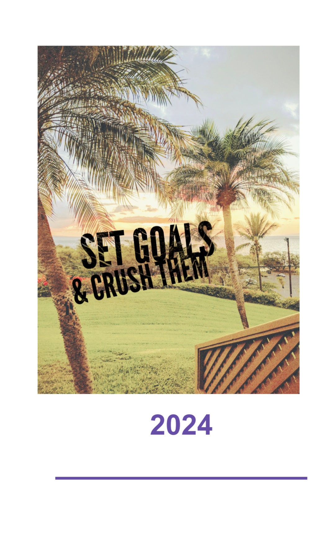 2024 Goals Tracker - Journal - Etsy