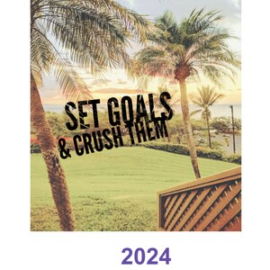 2024 Goals Tracker - Journal - Etsy