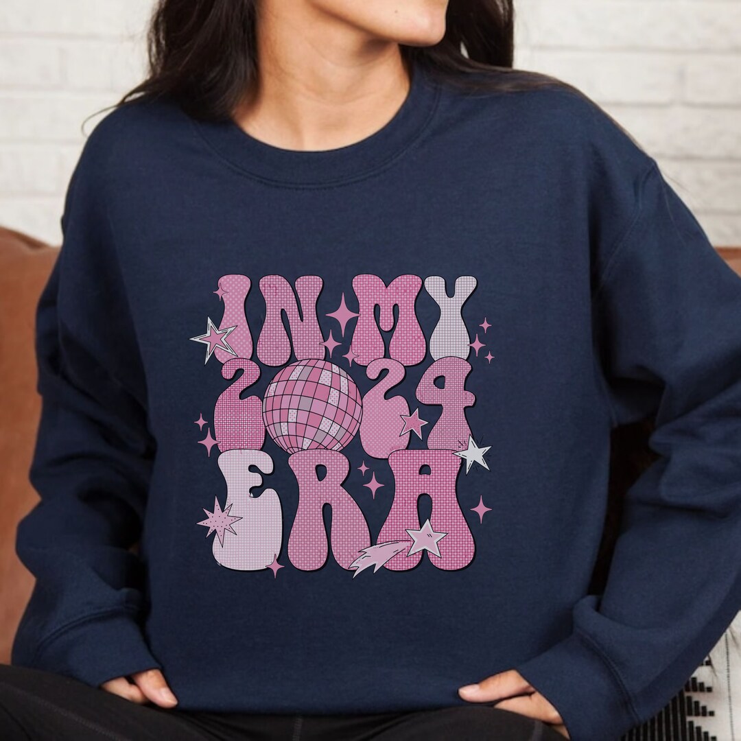 In My 2024 Era Sweatshirt, Disco New Year Shirt, Happy New Year Shirt ...