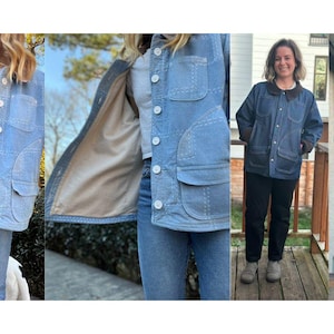 Baja Barn Jacket Sewing Pattern - Etsy