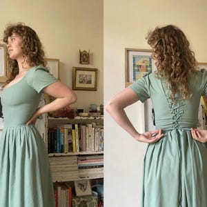 Corset-style Dress Sewing Pattern: Adjustable Fitted Bodice (PDF ...