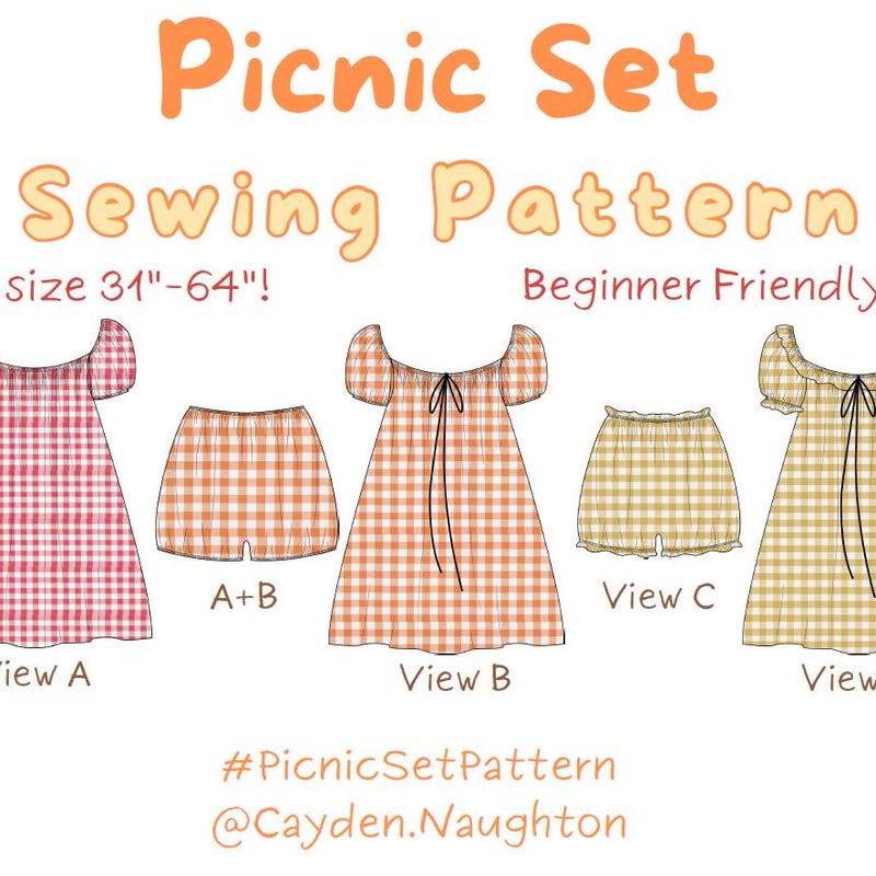 Babydoll Dress Pattern - Etsy