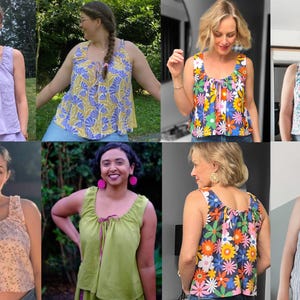 Shoreline Shift Dress Sewing Pattern | Beginner Friendly (PDF Pattern ...