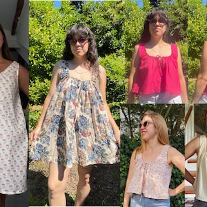 Shoreline Shift Dress Sewing Pattern | Beginner Friendly (PDF Pattern ...