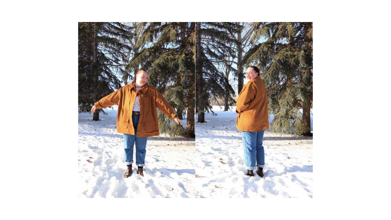Baja Barn Jacket Sewing Pattern - Etsy