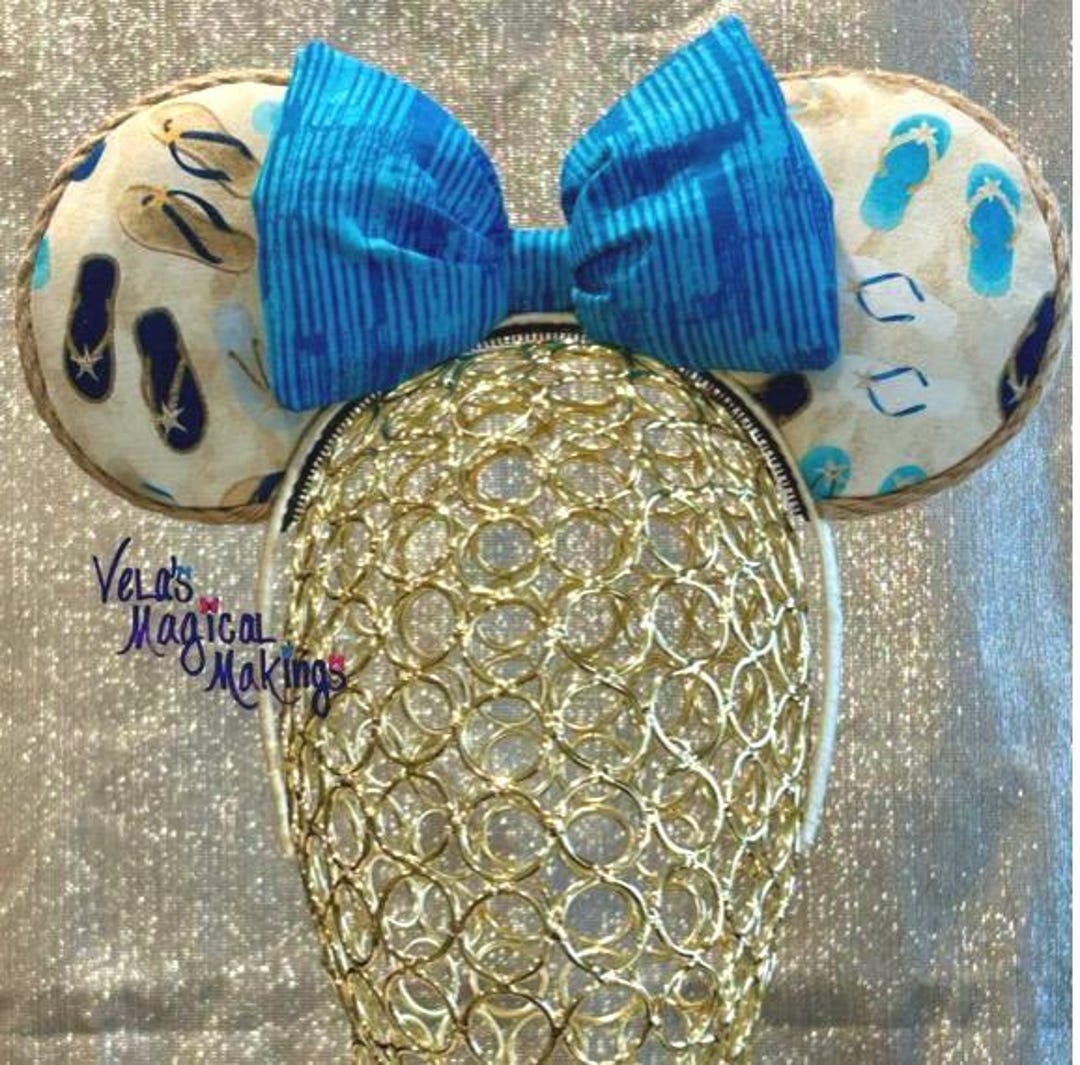 Flip Flops in the Sand Mouse Ears - Etsy