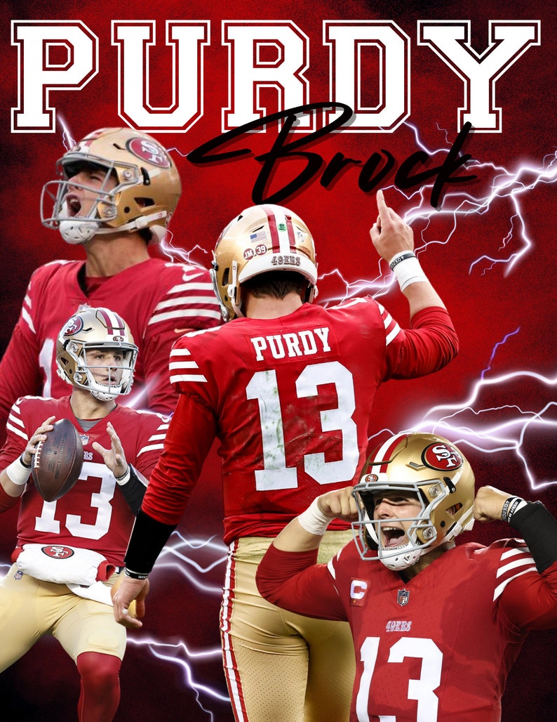 Brock Purdy 49ers PNG - Etsy