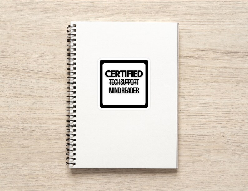 Tech Support Humor Sticker Pack Sticker Pack - Printable Set of 20 ...