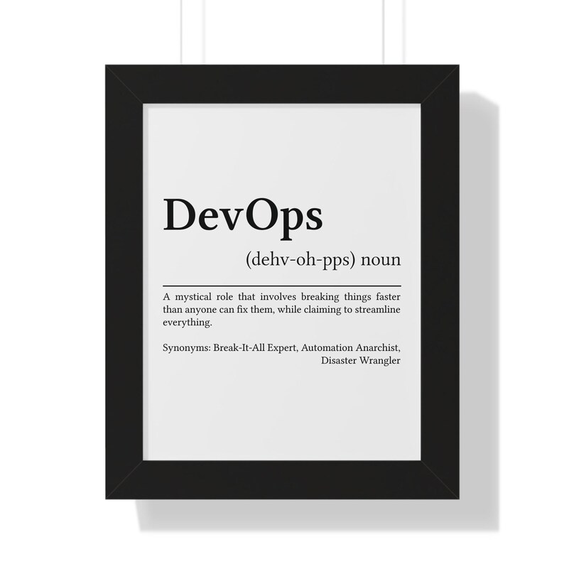 Funny Tech Poster | Funny Geek Wall Art for Developers, Project Managers, QA, and Tech Support ...