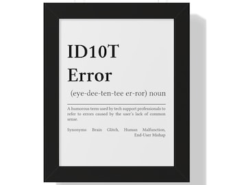 Funny Tech Poster Funny Geek Wall Art for Developers, Project Managers ...