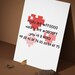 Hexadecimal Love Code Printable Witty Tech-themed Valentine's Card for ...