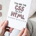 CSS to My HTML Printable Witty Tech-themed Anniversary Card for ...